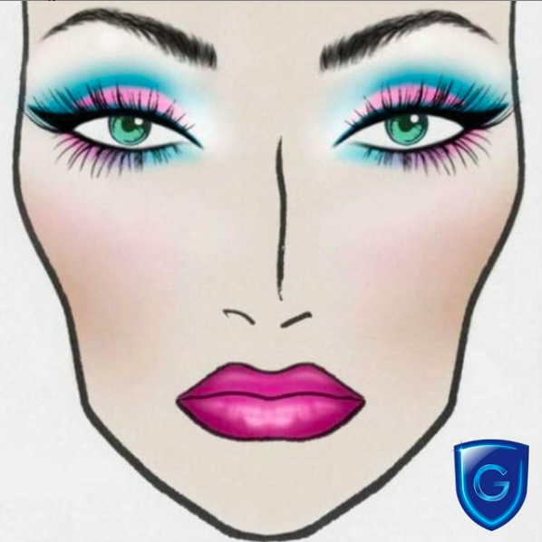 FACE CHART CHALLENGE! - GLOW College