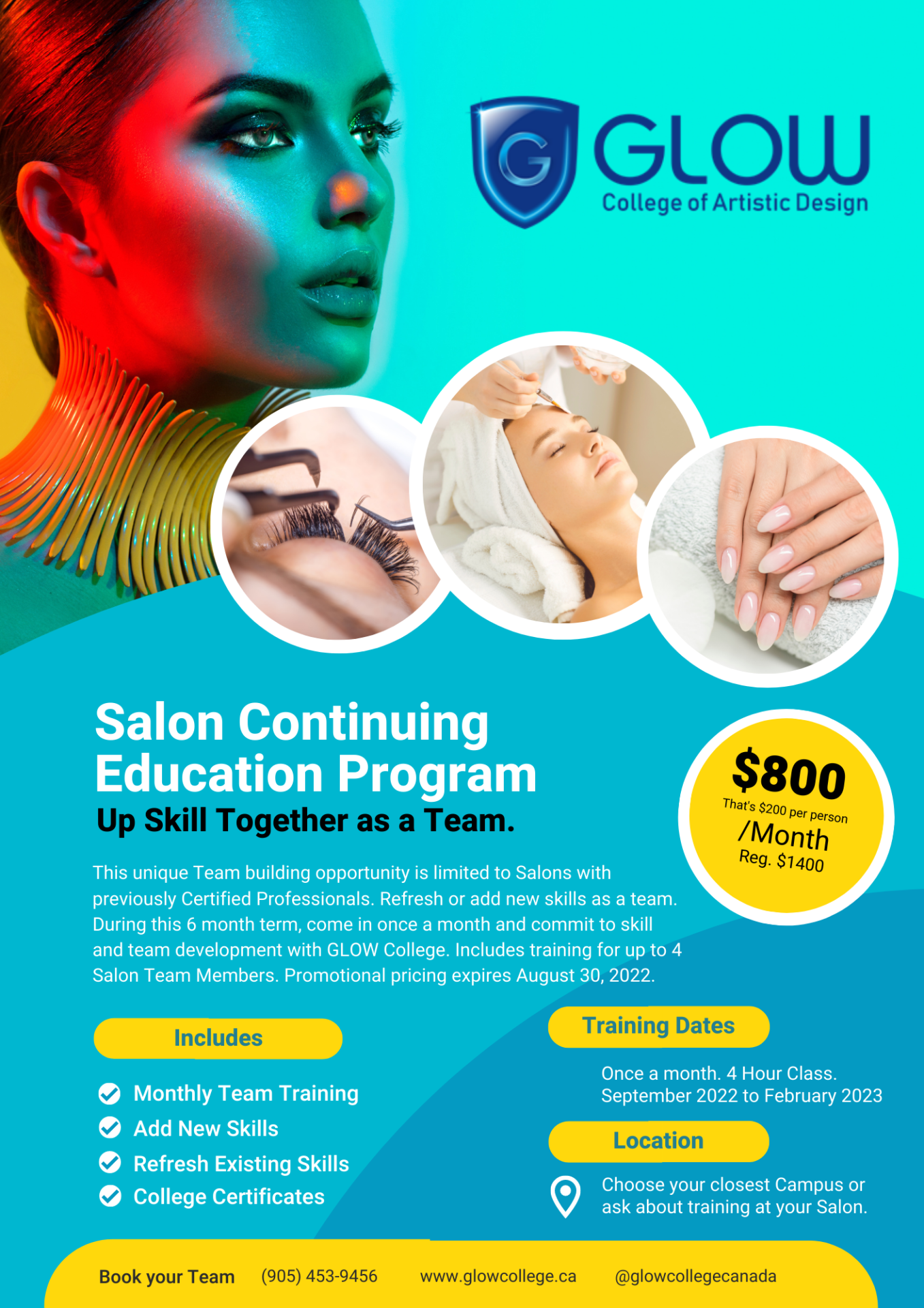 Salon Team Training | GLOW College